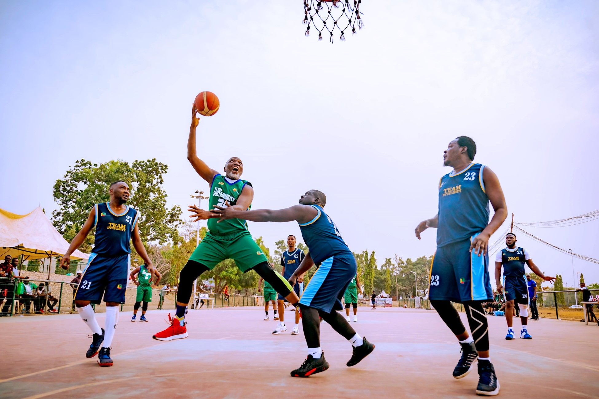 THE 13TH EDITION OF NNPC SPORTS FIESTA TAKING PLACE AT MOSHOOD ABIOLA ...