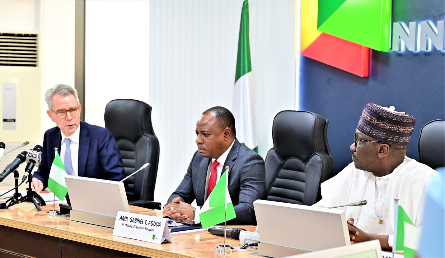 US State Dept’s Courtesy visit on the GCEO NNPC Ltd.