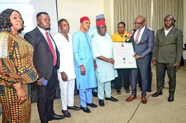WORKSHOP AND INAUGURATION OF THE HOST COMMUNITY DEVELOPMENT TRUST BOARDS.