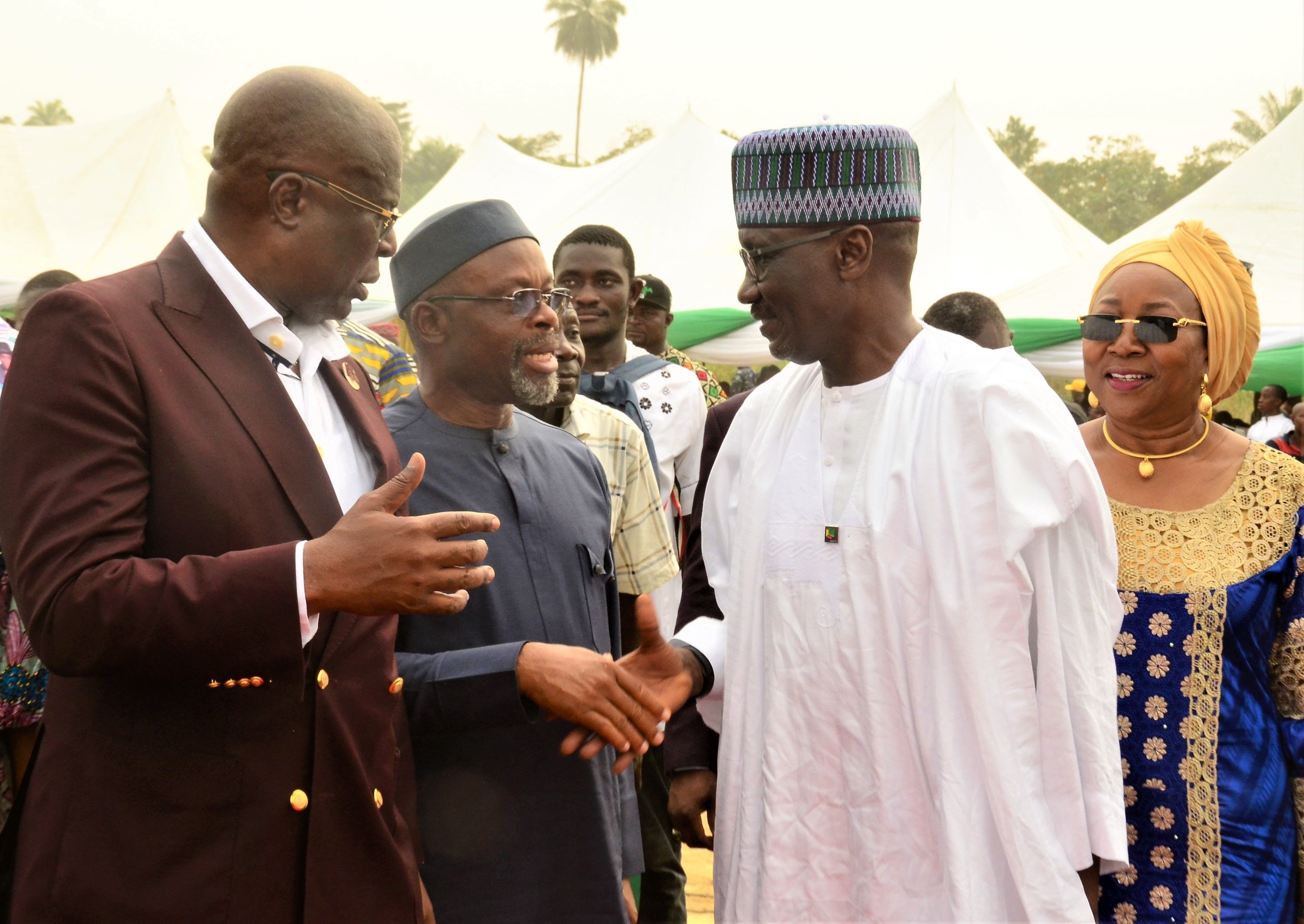 GROUNDBREAKING CEREMONY OF OLOIBIRI MUSEUM AND RESEARCH CENTER IN OGBIA LG. BAYELSA STATE