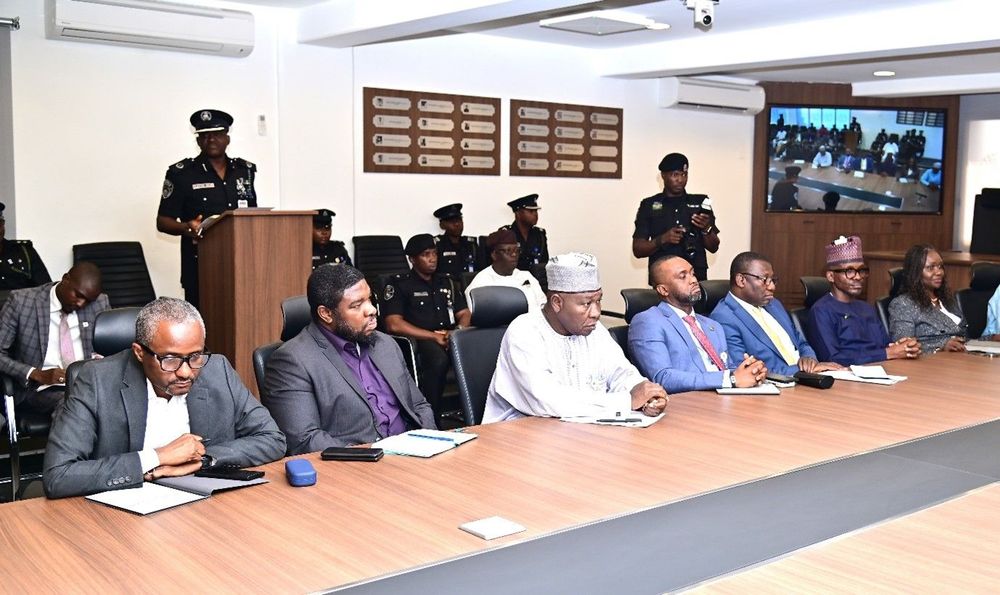 NNPC Ltd. GCEO and senior management visit the I.G. of Police, advocating enhanced collaboration ...