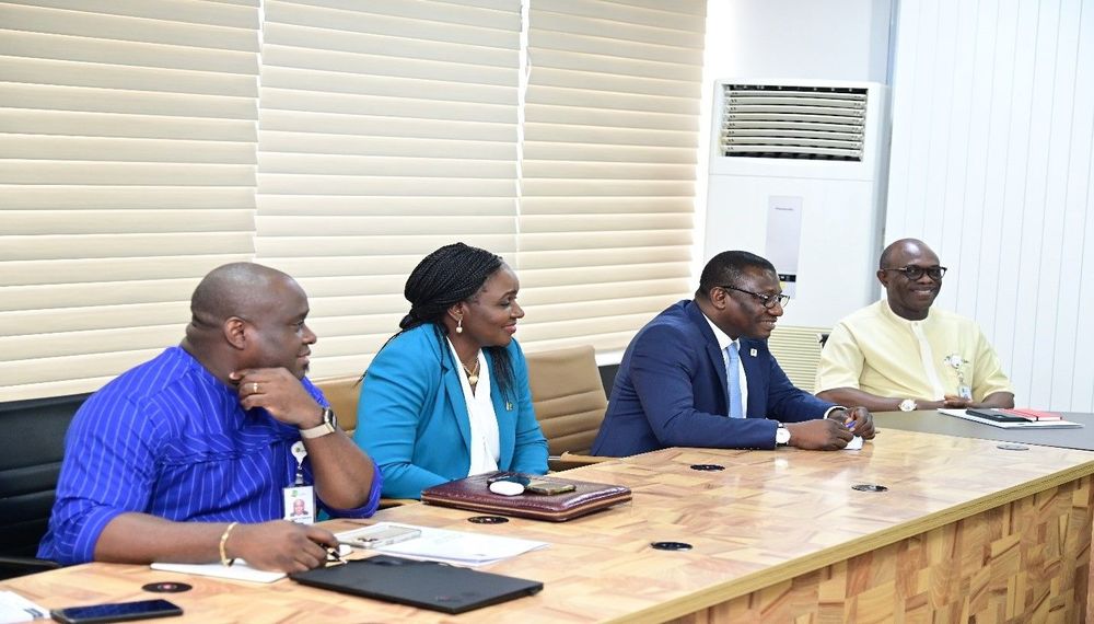 Chevron Nigeria Limited courtesy visit to GCEO NNPC Ltd.