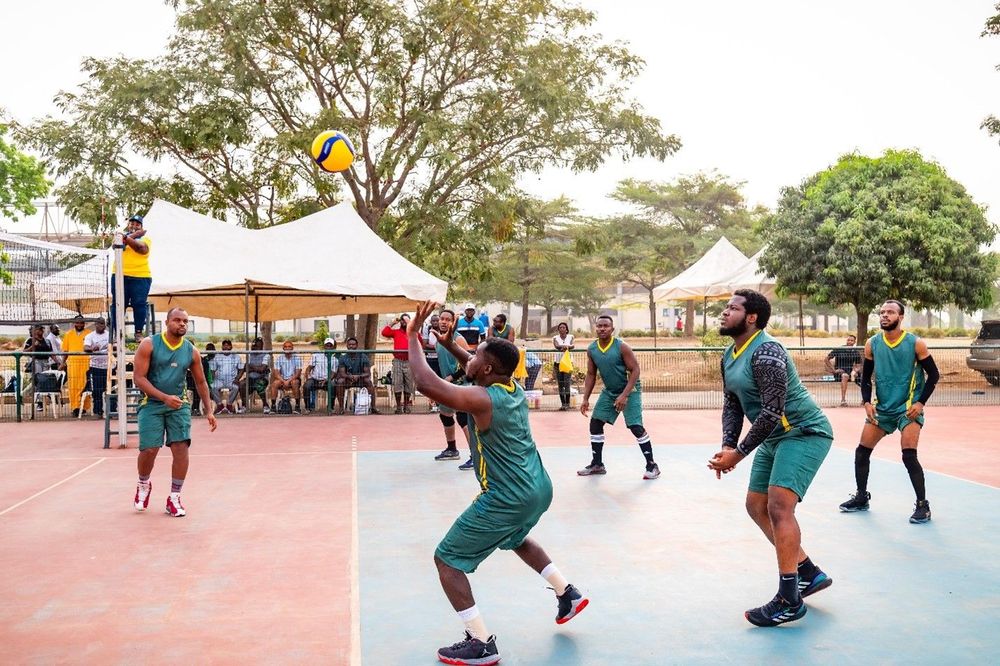 THE 13TH EDITION OF NNPC SPORTS FIESTA TAKING PLACE AT MOSHOOD ABIOLA ...