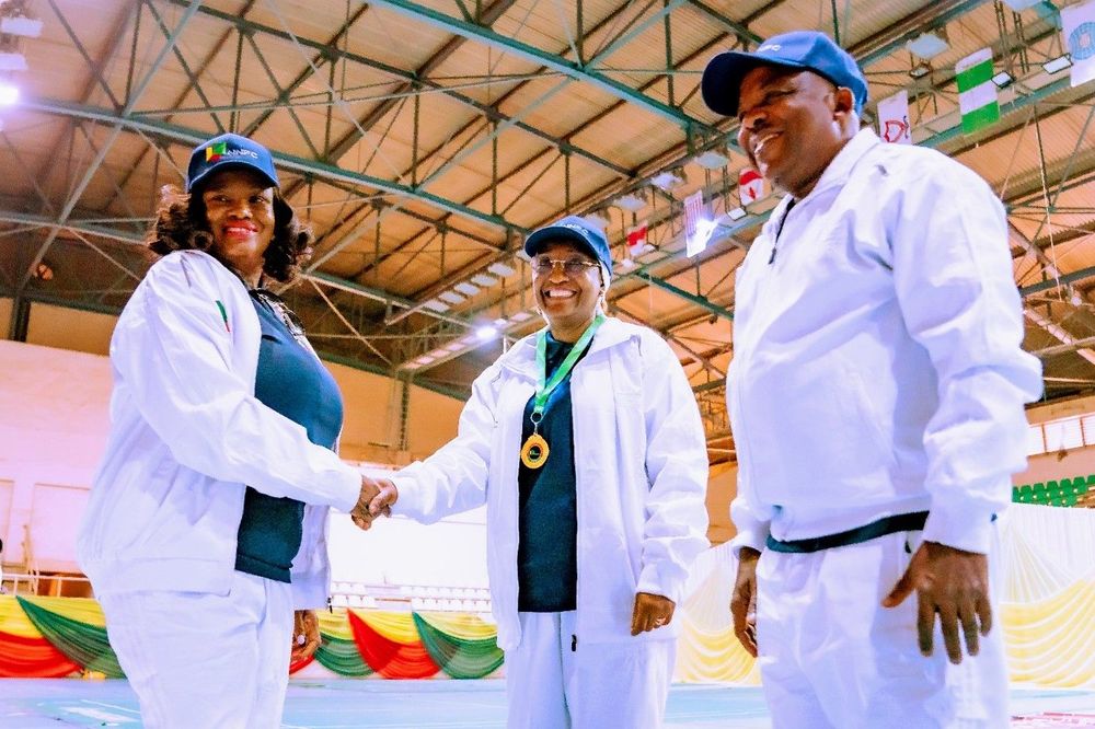 THE 13TH EDITION OF NNPC LTD SPORTS FIESTA TAKING PLACE AT MOSHOOD ...