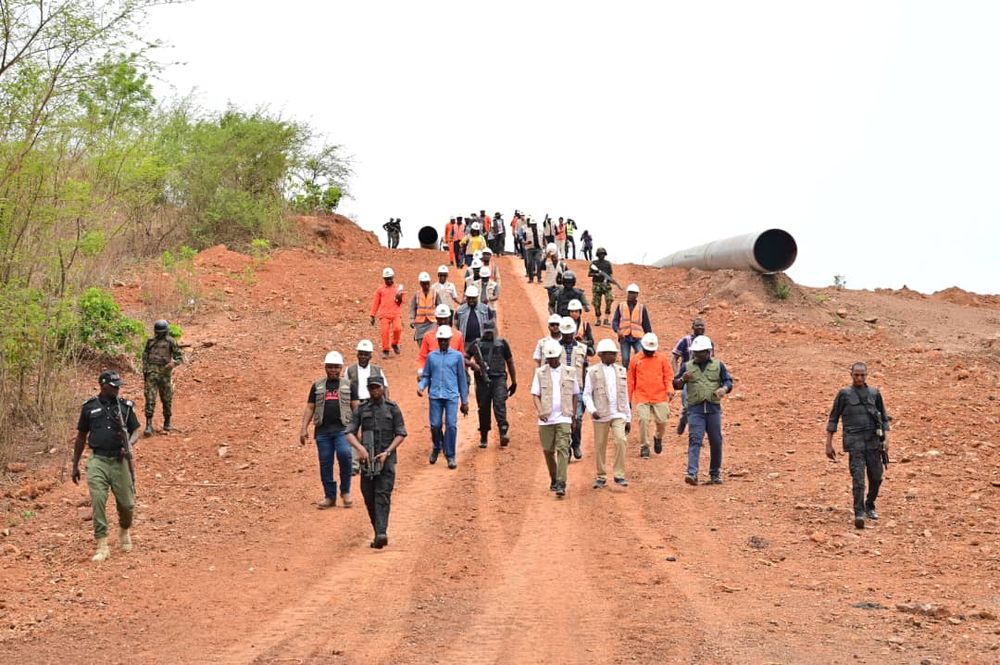 AKK PIPELINE BRAVO SITE IN AHOKO COMMUNITY, KOGI STATE