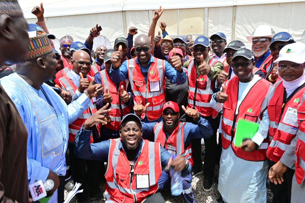 PRESIDENTIAL FLAG-OFF OF WADI-B DRILLING CEREMONY IN BORNO STATE